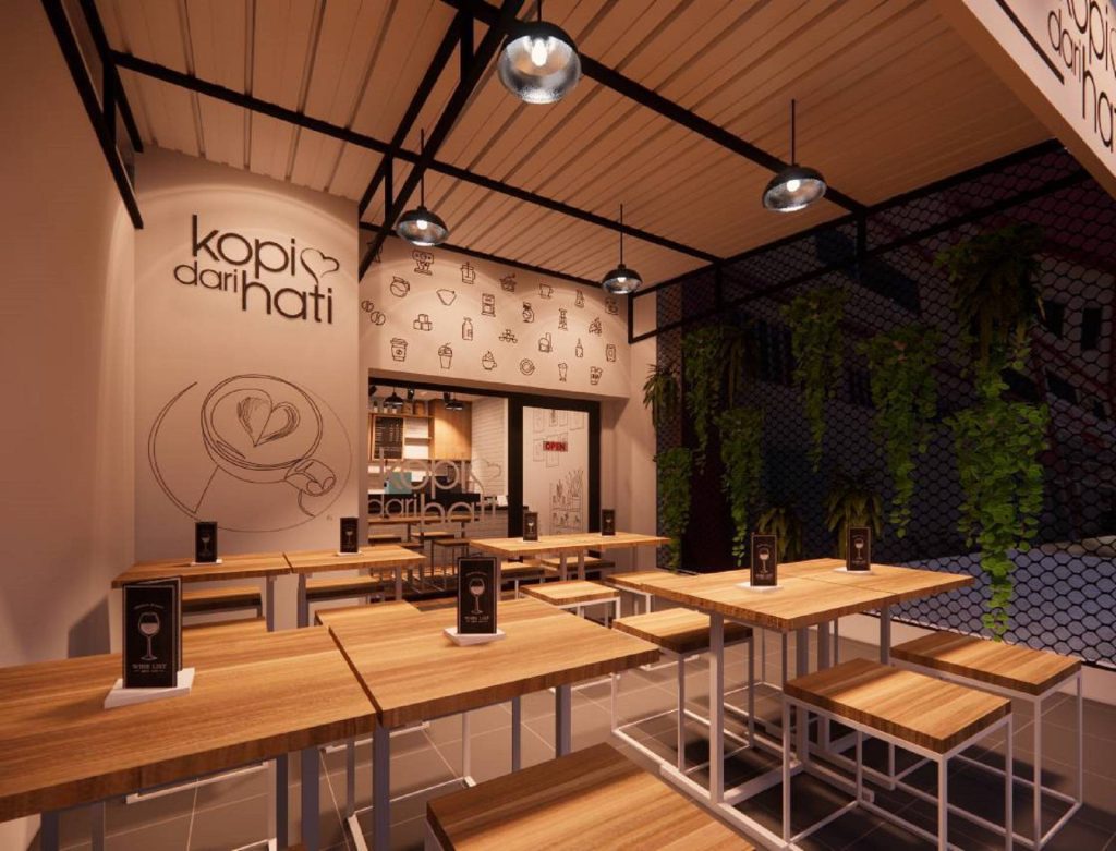 Cafe Kopi Dari Hati PT. Pinterplan Wahana Tata